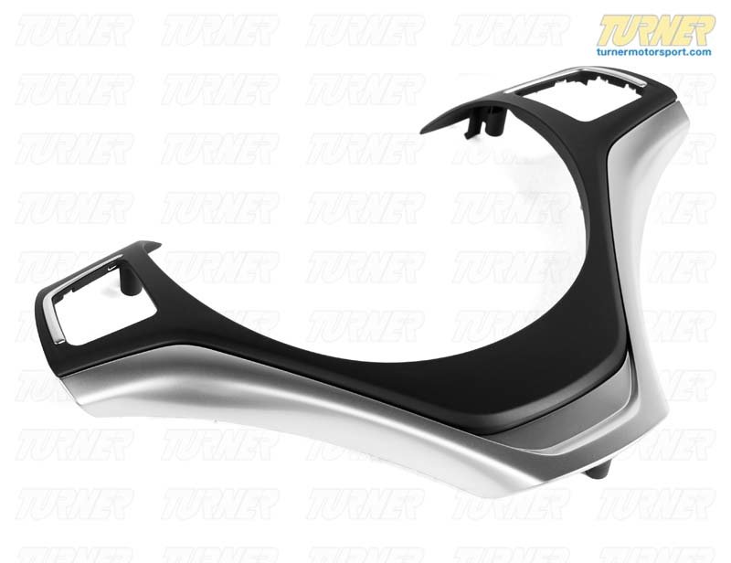 32306853142 - Genuine BMW Cover,steer.wheel Black/chro - 32306853142 ...