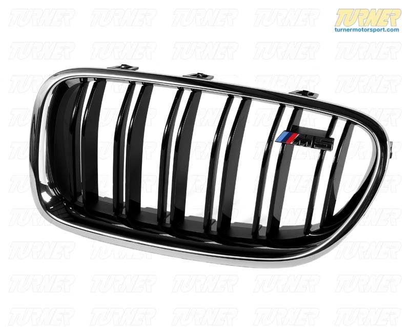 51138057223 - Genuine BMW Double Slat Grill - Left - F10 5 series ...