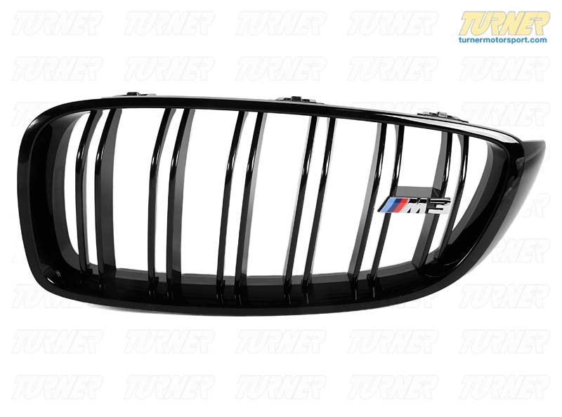 51712352813 - Genuine BMW F80 M3 Trim Grill, High-gloss Black ...