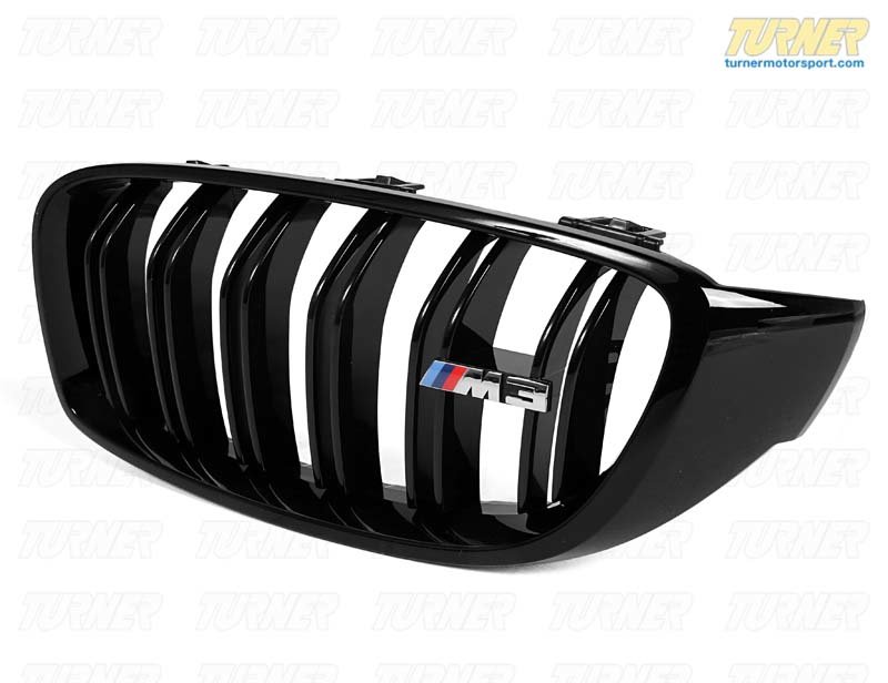 51712352813 - Genuine BMW F80 M3 Trim Grill, High-gloss Black ...