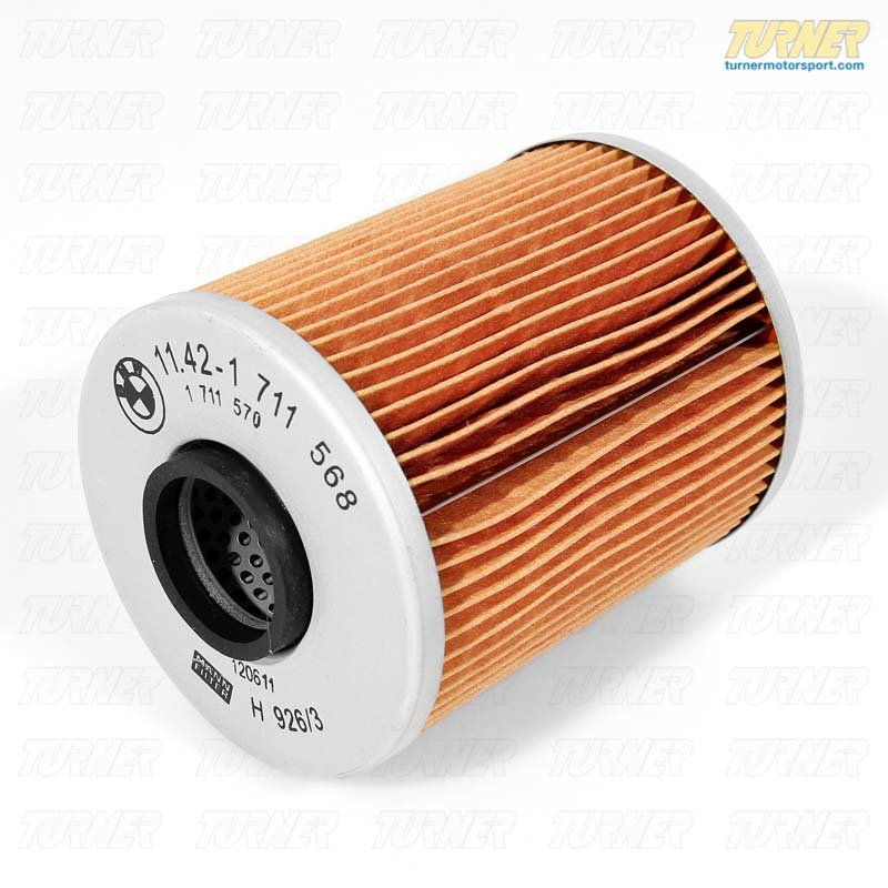 11421730389 - Oil Filter - E36 325i, E34 525i M50 Engine | Turner ...