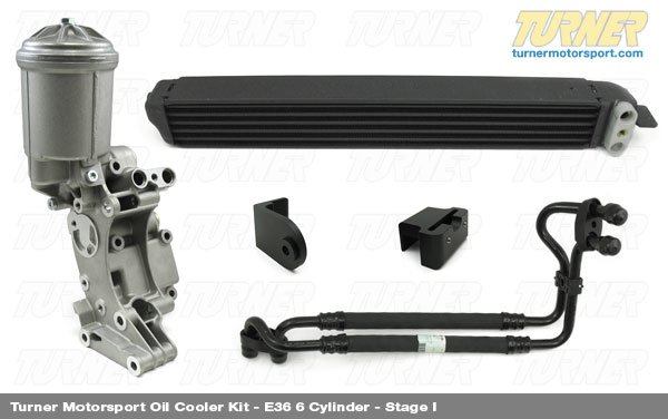 TMS1658 - E36 323/325/328/M3 Turner Motorsport Oil Cooler Kit - Stage 1 ...