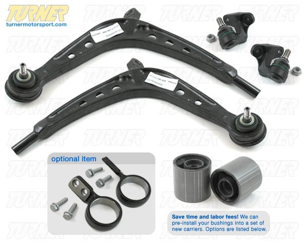 TMS1759 - Complete Front Control Arm Overhaul Kit - E46 325Xi/330Xi ...