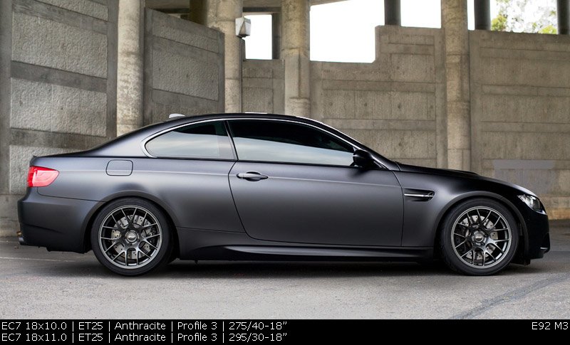 BMW Apex Anthracite EC7 18x11 Wheel | Turner Motorsport