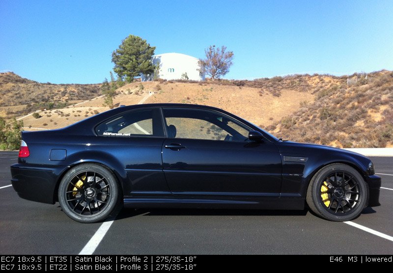 BMW Apex Satin Black EC7 18x9.5 Wheel | Turner Motorsport